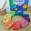 montessori wooden number cubes by hellion toys | notonthehighstreet.com