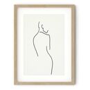 Abstract Line Drawing Print Set Of Two By Abstract House ...