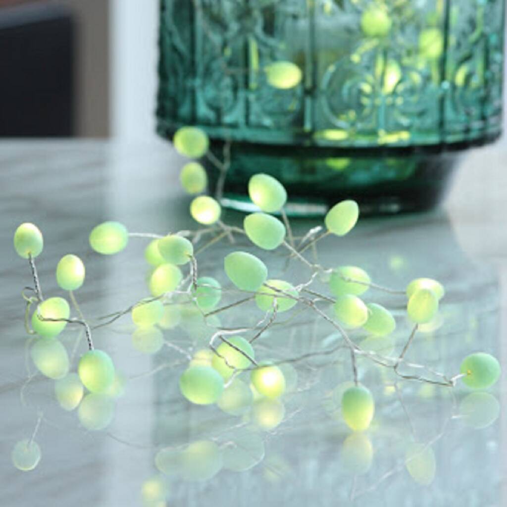 String Fairy Lights In Mint Green By Penelopetom Interiors ...