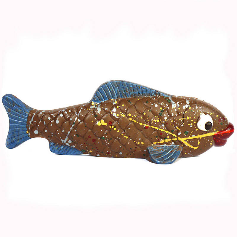 large handmade chocolate fish by gorvett & stone | notonthehighstreet.com