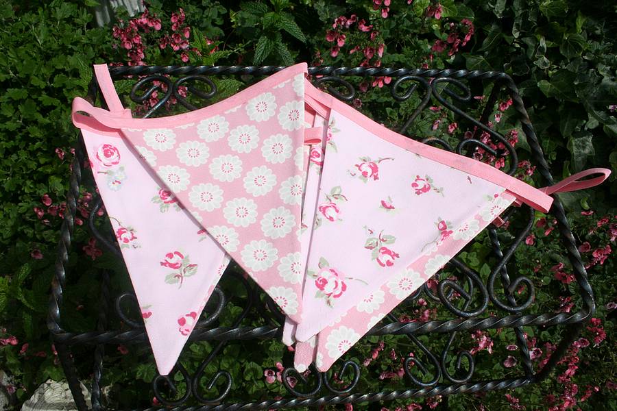 handmade fabric bunting by primitive angel country store ...