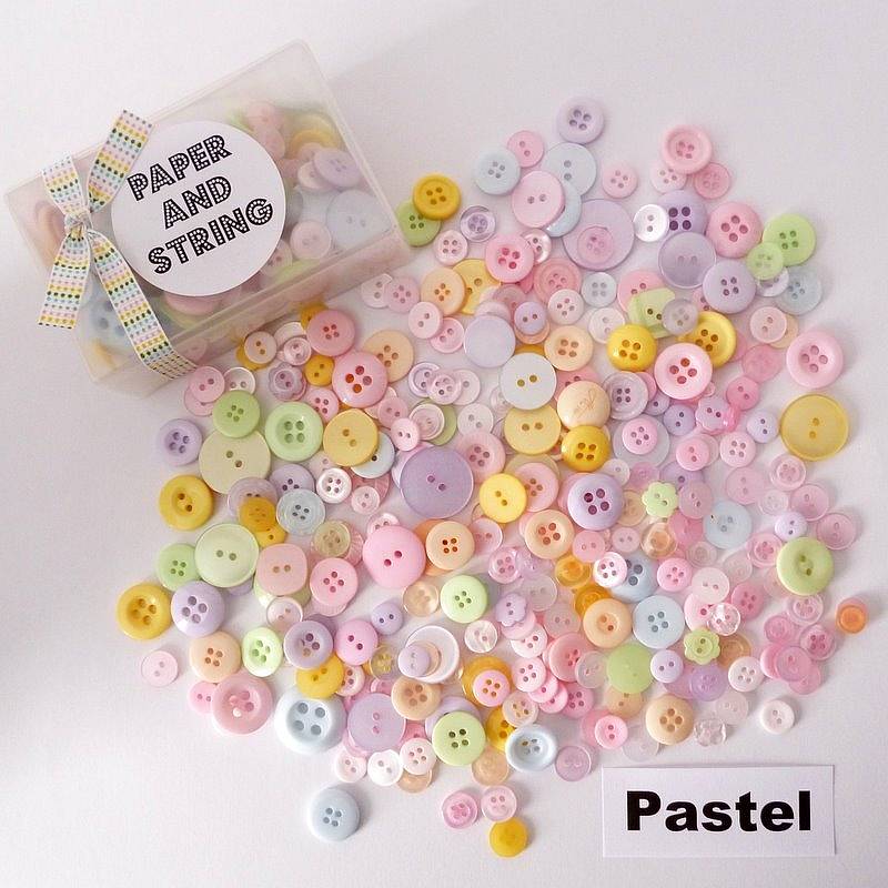 Box Of Buttons By paper-and-string | notonthehighstreet.com