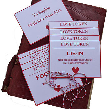 Personalised Love Tokens By Daisyley Designs | notonthehighstreet.com
