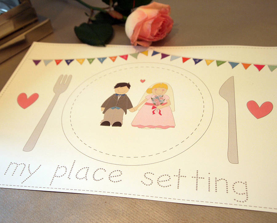 child's wedding activity box by yoyo-me | notonthehighstreet.com