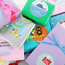 Girl's Personalised Gift Stickers By Rock Paper Stickers ...