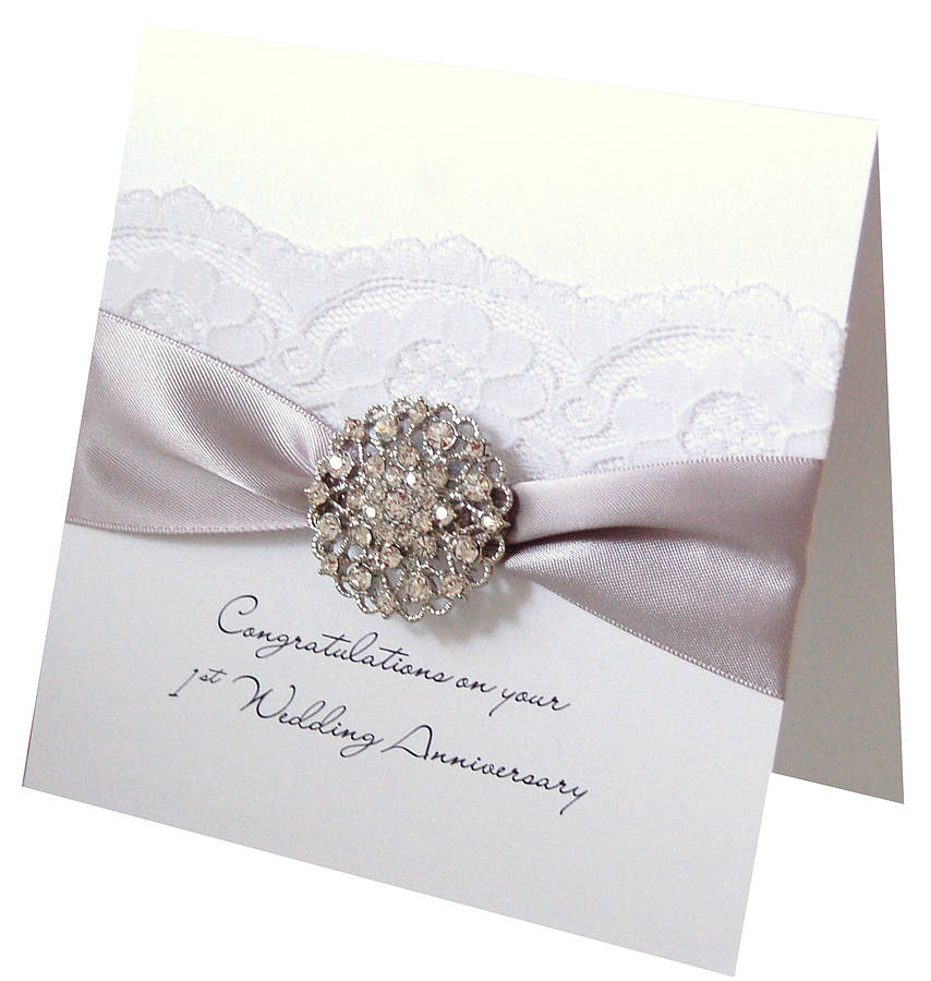 Opulence Wedding Anniversary Card By Made With Love Designs Ltd Opulence Wedding Anniversary Card By Made With Love Designs Ltd