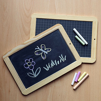 Traditional Slate Chalkboard By Artful Kids | notonthehighstreet.com