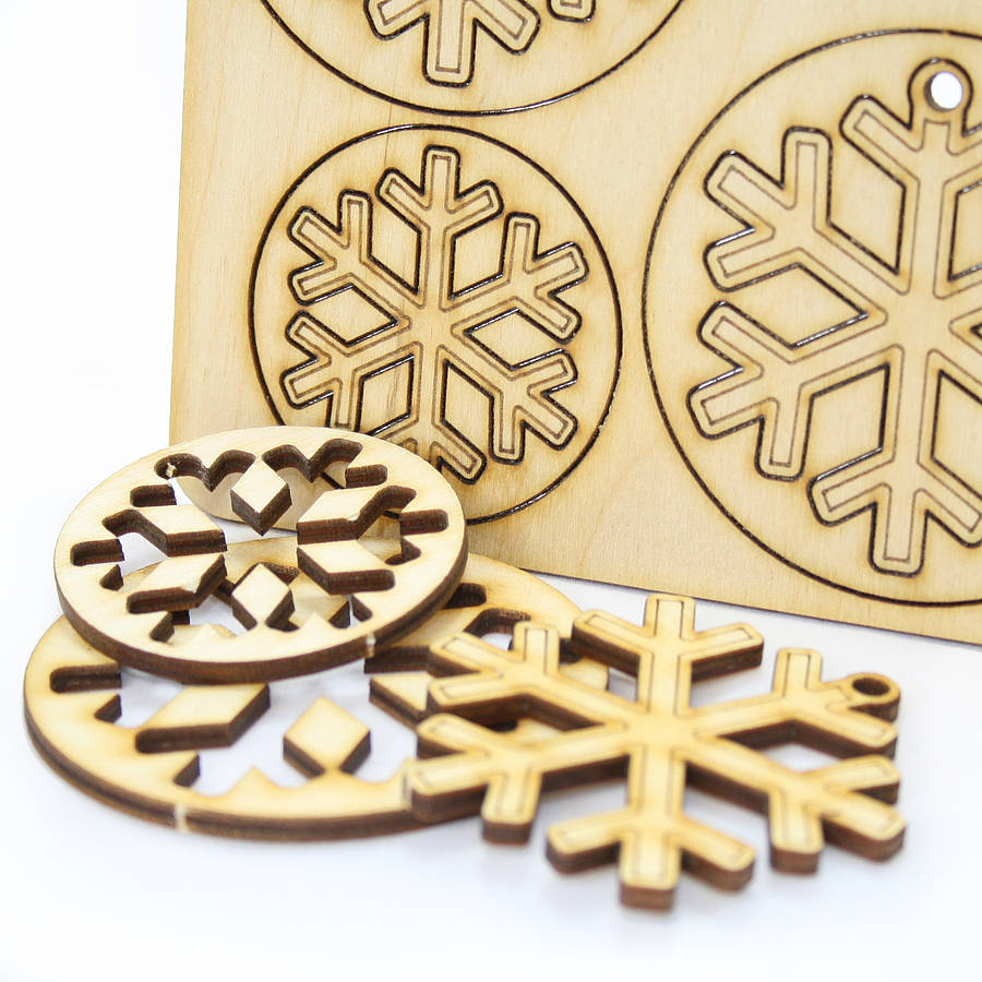 41 Christmas Decorations Laser Cut New 