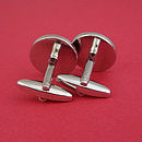 Retro Style Button Cufflinks By Wild Life Designs | notonthehighstreet.com