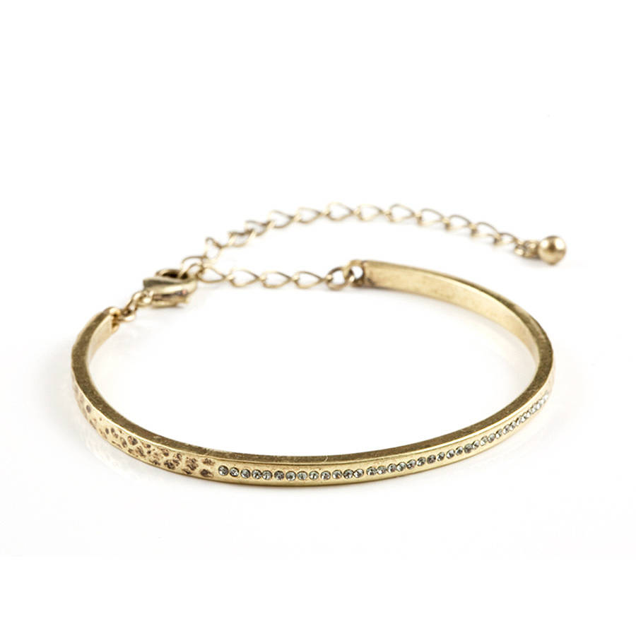 bangle made with swarovski crystals by j&s jewellery ...