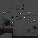Soot Sprite Wall Sticker Set By Oakdene Designs | notonthehighstreet.com