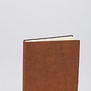 leather notebook by life of riley | notonthehighstreet.com