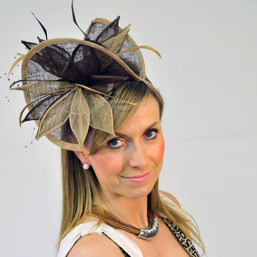 Sinamy Twist Fascinator By Eureka and Nash | notonthehighstreet.com