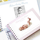 personalised new baby book by amanda hancocks | notonthehighstreet.com