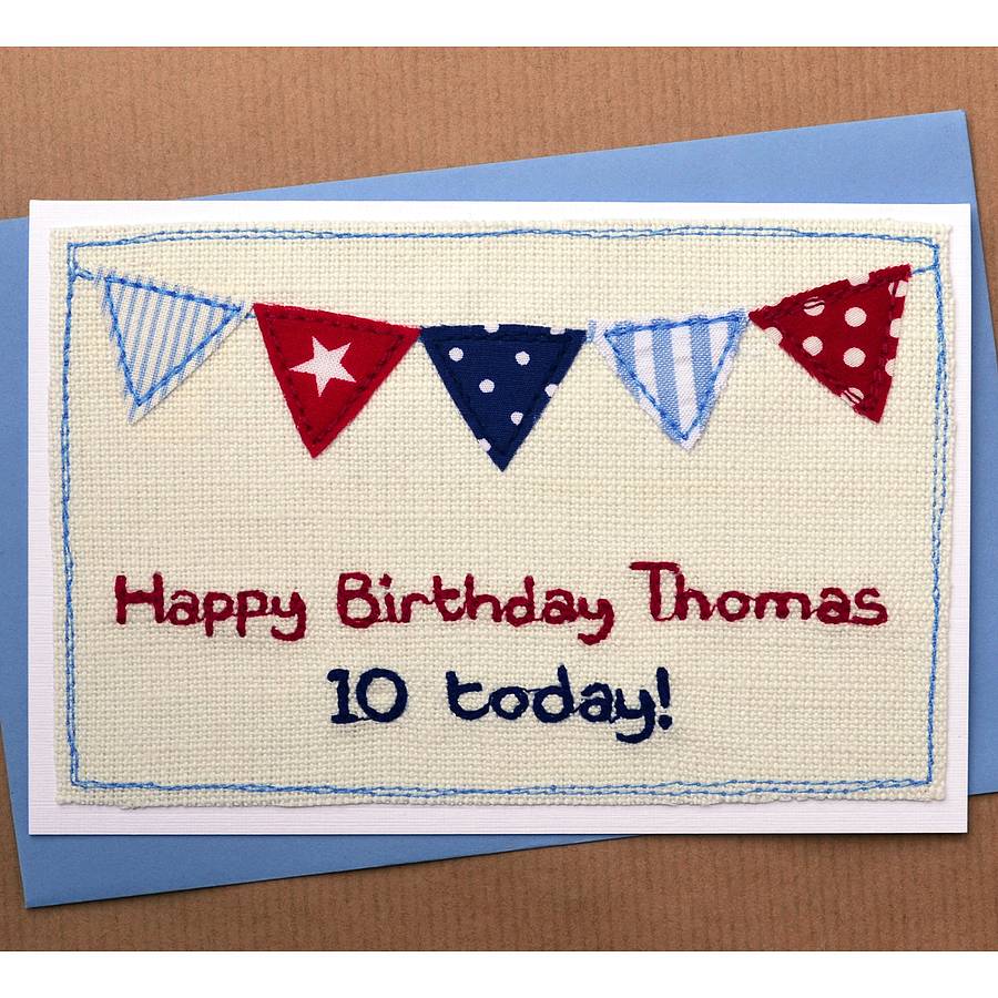 Handmade Personalised Birthday Card For Boys By Jenny Arnott Cards Handmade Personalised Birthday Card For Boys By Jenny Arnott Cards