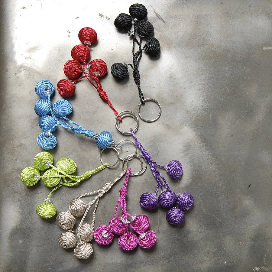 Tac O Tac Coloured Key Ring By SKOURA