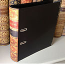 book style file storage box or binder by klevercase ...