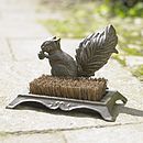 cast iron stag boot scraper by dibor | notonthehighstreet.com