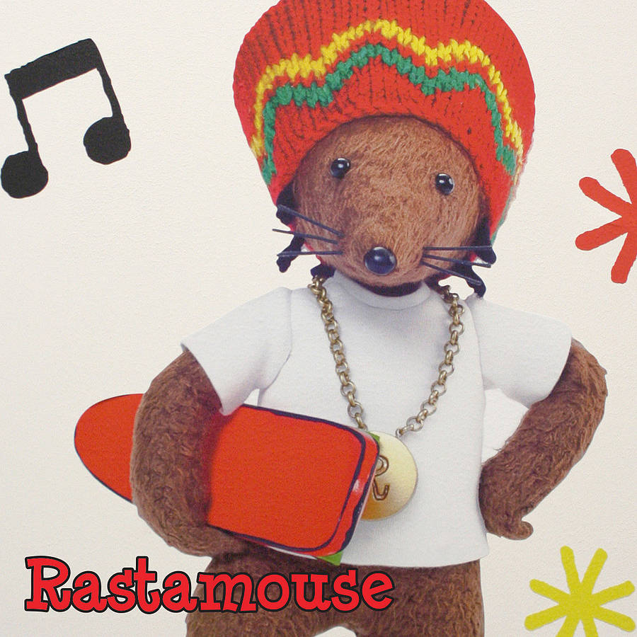 Rastamouse Character Pack Wall Sticker By The Binary Box ...