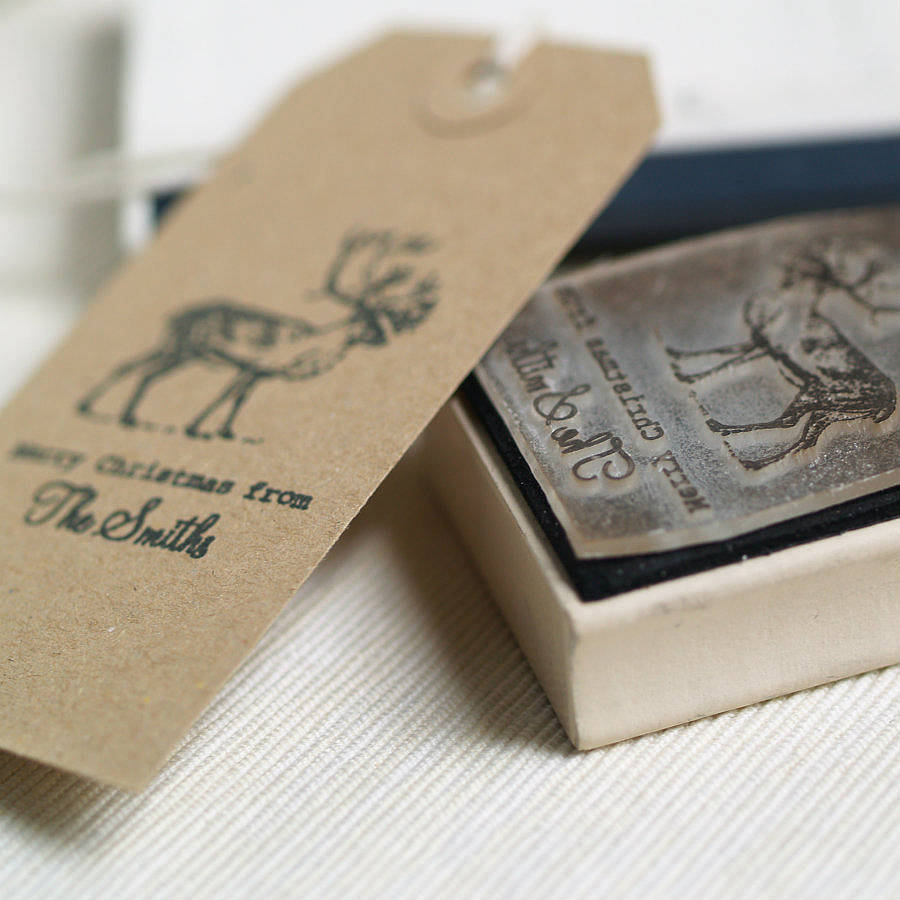 Christmas Reindeer Rubber Stamp By Pretty Rubber Stamps Christmas Reindeer Rubber Stamp By Pretty Rubber Stamps