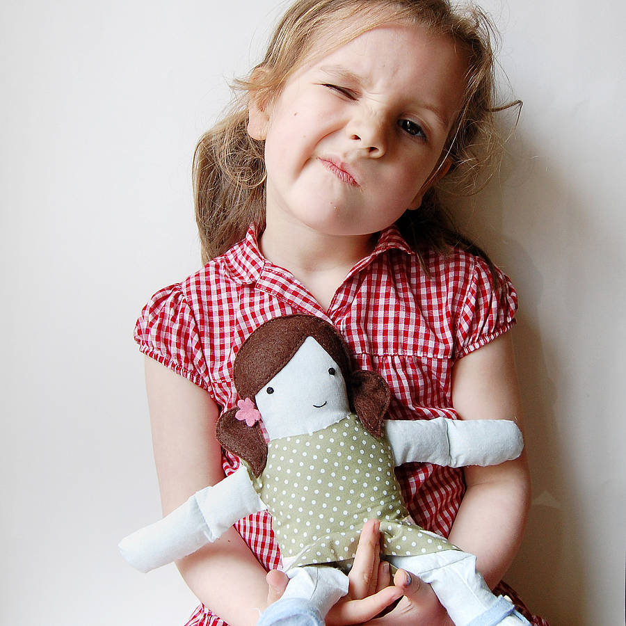Personalised Make Your Own Doll Sewing Kit By Clara And Macy Notonthehighstreet