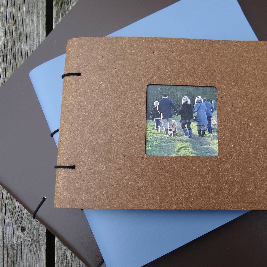 personalised leather keepsake book by artbox | notonthehighstreet.com
