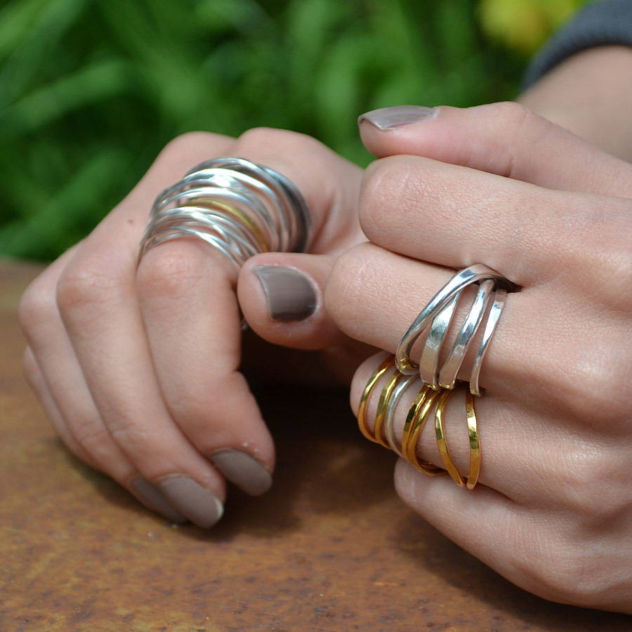 Cosmic Heavy Ring By Fran Regan Jewellery | notonthehighstreet.com