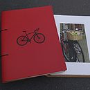 Personalised Leather Bicycle Journal By Artbox | notonthehighstreet.com