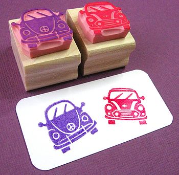 Classic Cars Rubber Stamps By Skull And Cross Buns Rubber Stamps ...