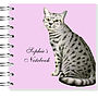 Cat Notebook By Amanda Hancocks | notonthehighstreet.com