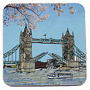 Tower Bridge London Coaster By Emmeline Simpson | notonthehighstreet.com