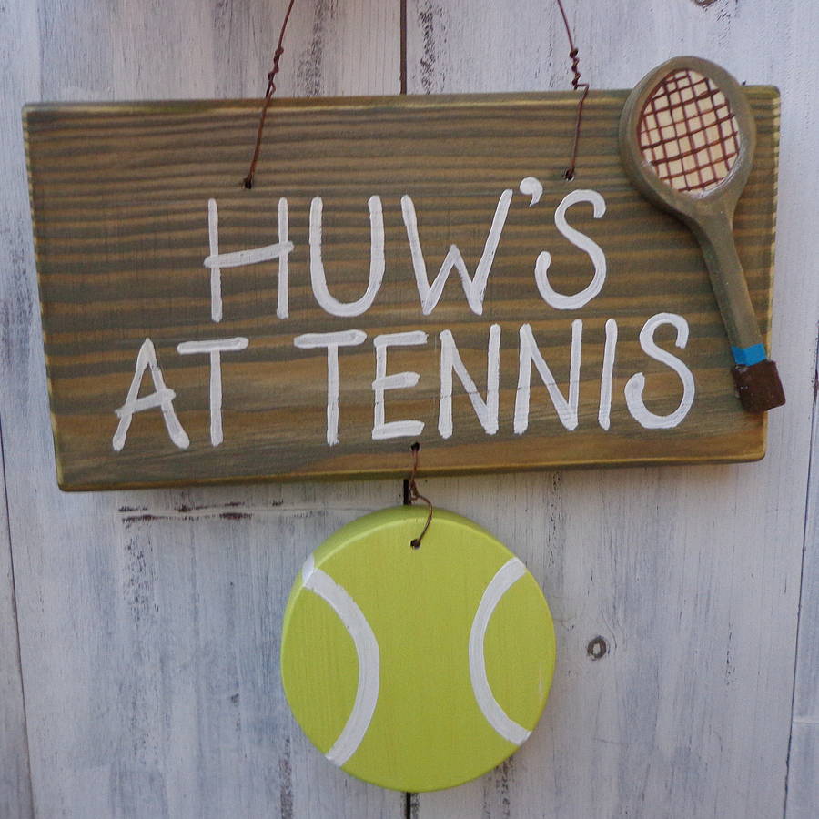 Funny Tennis Signs