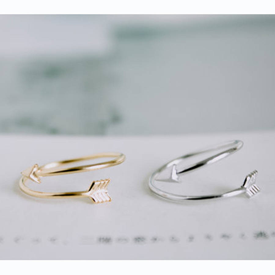 arrow ring by junk jewels | notonthehighstreet.com