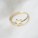 Star Ring By Junk Jewels | notonthehighstreet.com