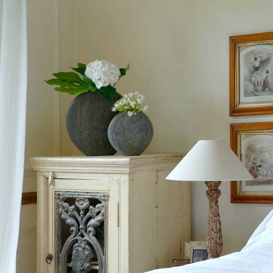 'abalone' solid slate vase by foras | notonthehighstreet.com