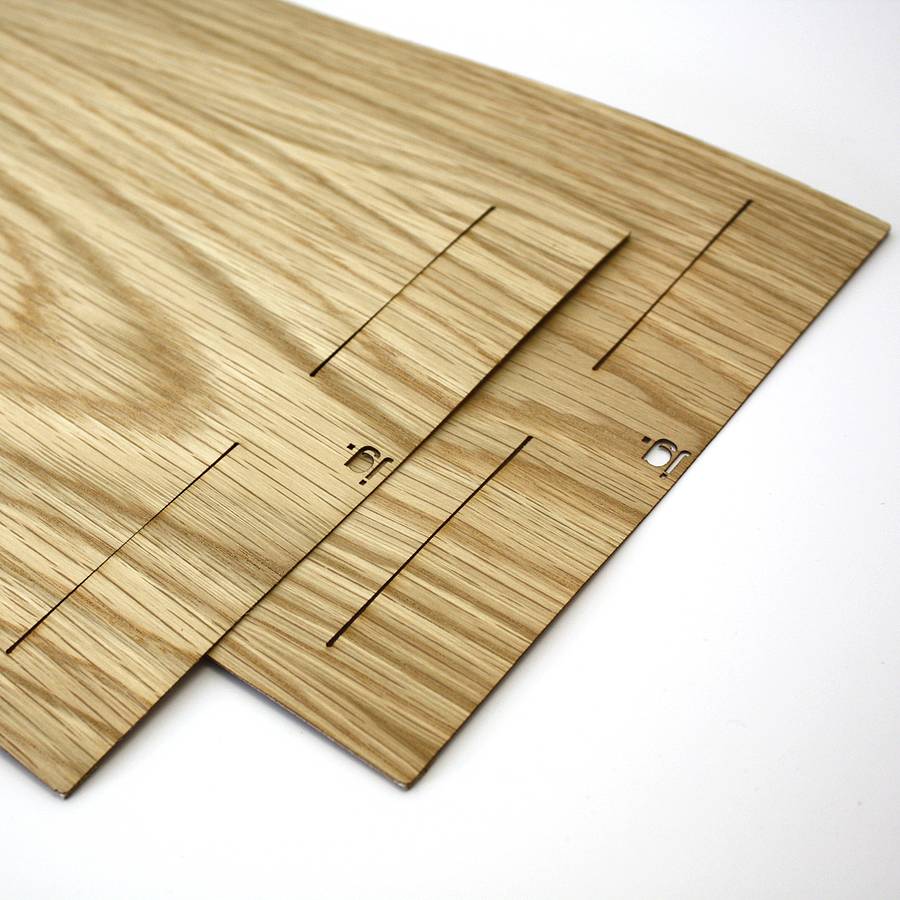 tab wood veneer light shade by john green | notonthehighstreet.com