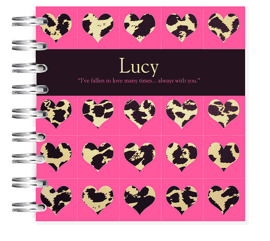 heart notebook by amanda hancocks | notonthehighstreet.com