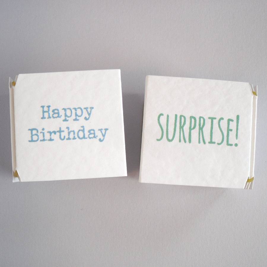 Surprise Birthday Card Templates