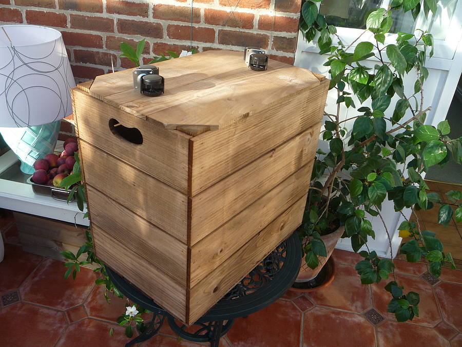 vintage style crate by vintage crates | notonthehighstreet.com