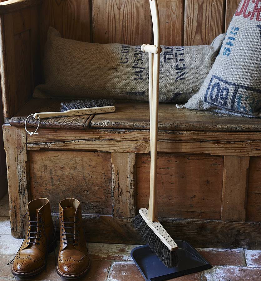 Long Handle Dustpan And Brush Set By Brush64 | notonthehighstreet.com
