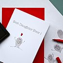 Best Daughter Ever Card By Adam Regester Design | notonthehighstreet.com