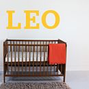 Large Letter Wall Sticker By Little Chip | notonthehighstreet.com
