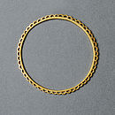 Scalloped Bangle By Leila Swift | notonthehighstreet.com
