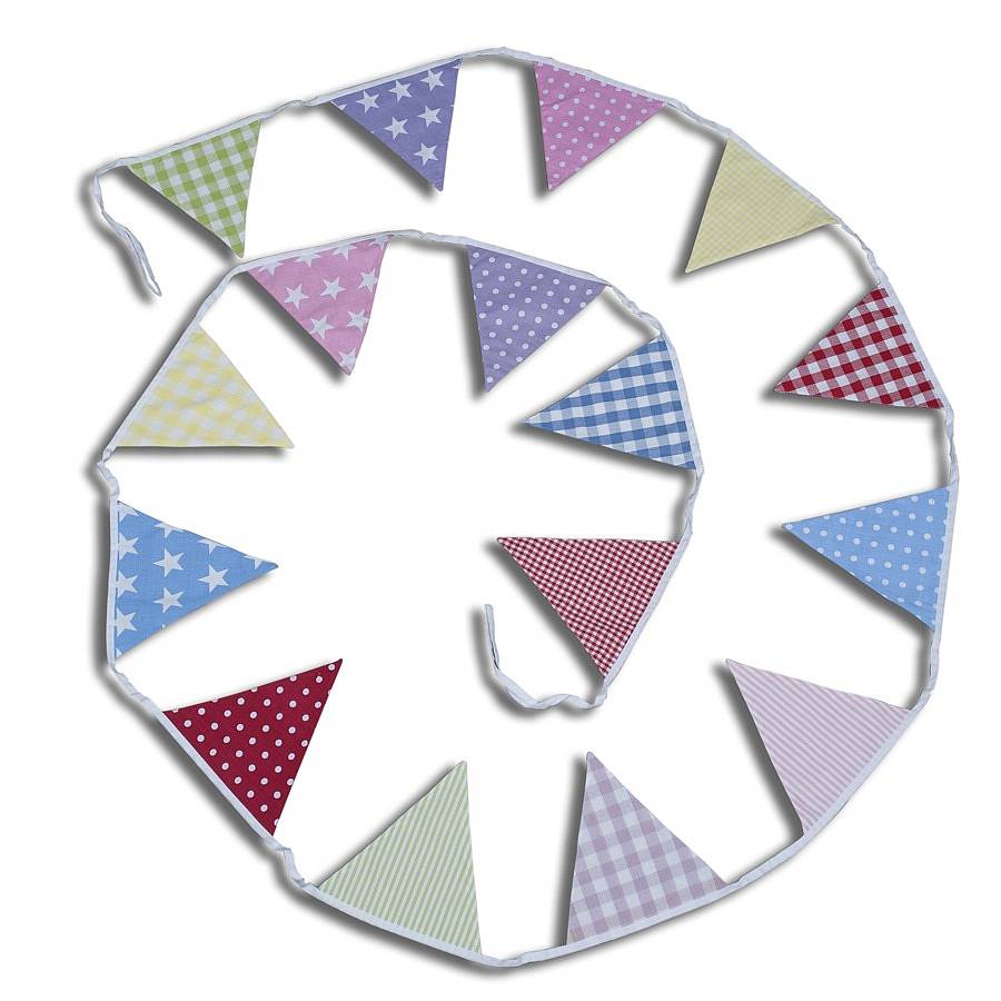 neopolitan bunting by the cotton bunting company | notonthehighstreet.com