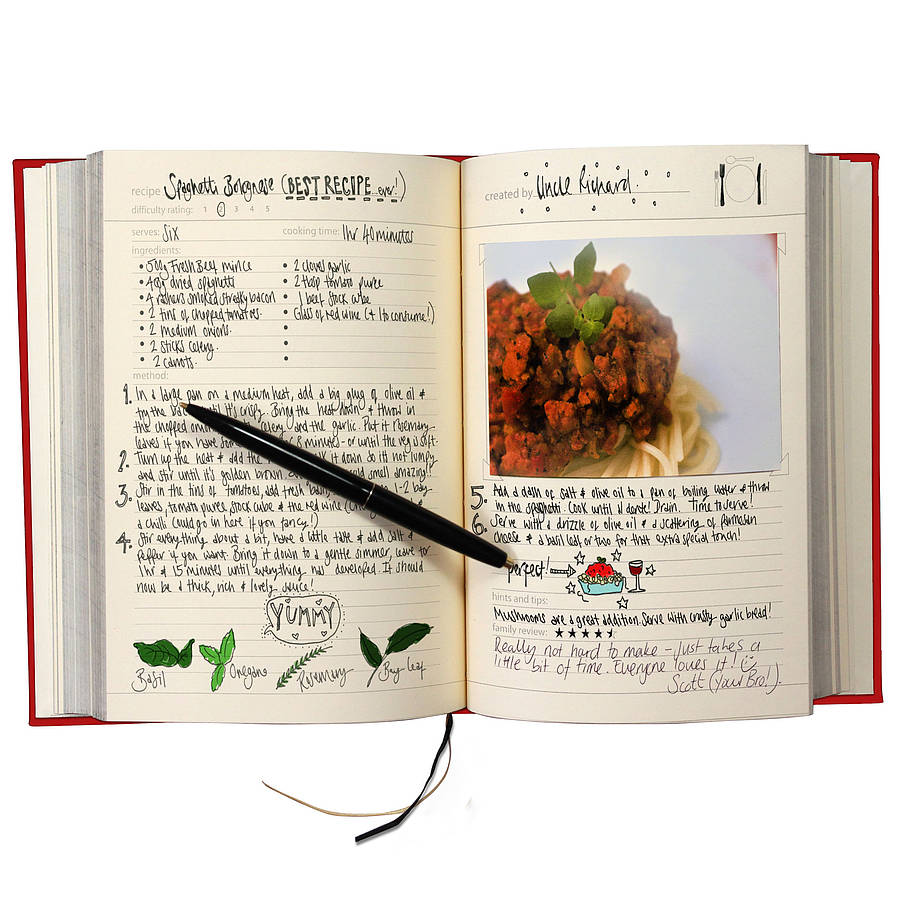 My Family Recipe Book By All Things Brighton Beautiful 
