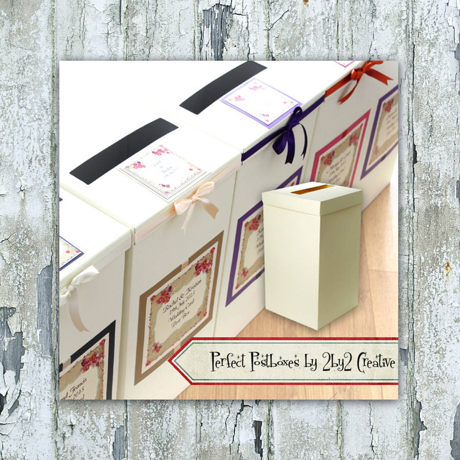 Personalised Monogram Post Box By Natalie Ryan Design ...