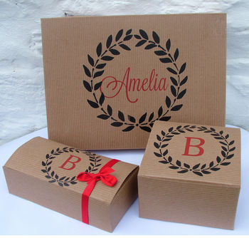 Personalised Monogram Gift Boxes By Seahorse | notonthehighstreet.com