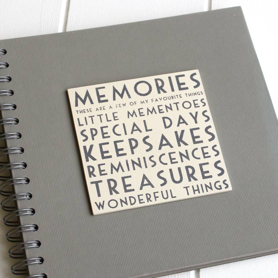memories book/ album by posh totty designs interiors ...
