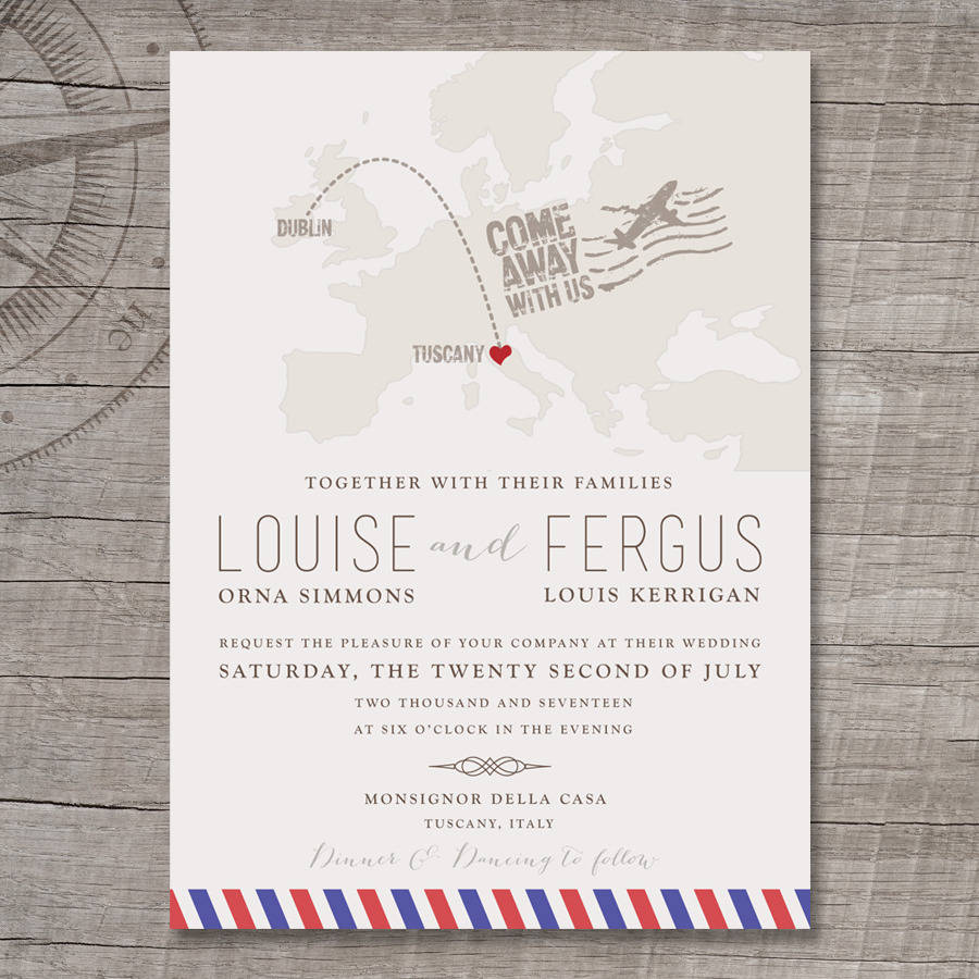 European Style Wedding Invitations