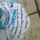 something blue storyteller paper rose by paper posies ...